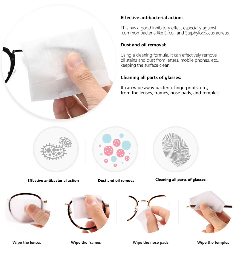 Top Wipe Manufacturing for The Safety Director Lens Wipes-SYWIPE