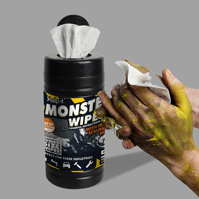 Effortless Acrylic Paint Removal with Industrial Cleaning Wipes-SYWIPE