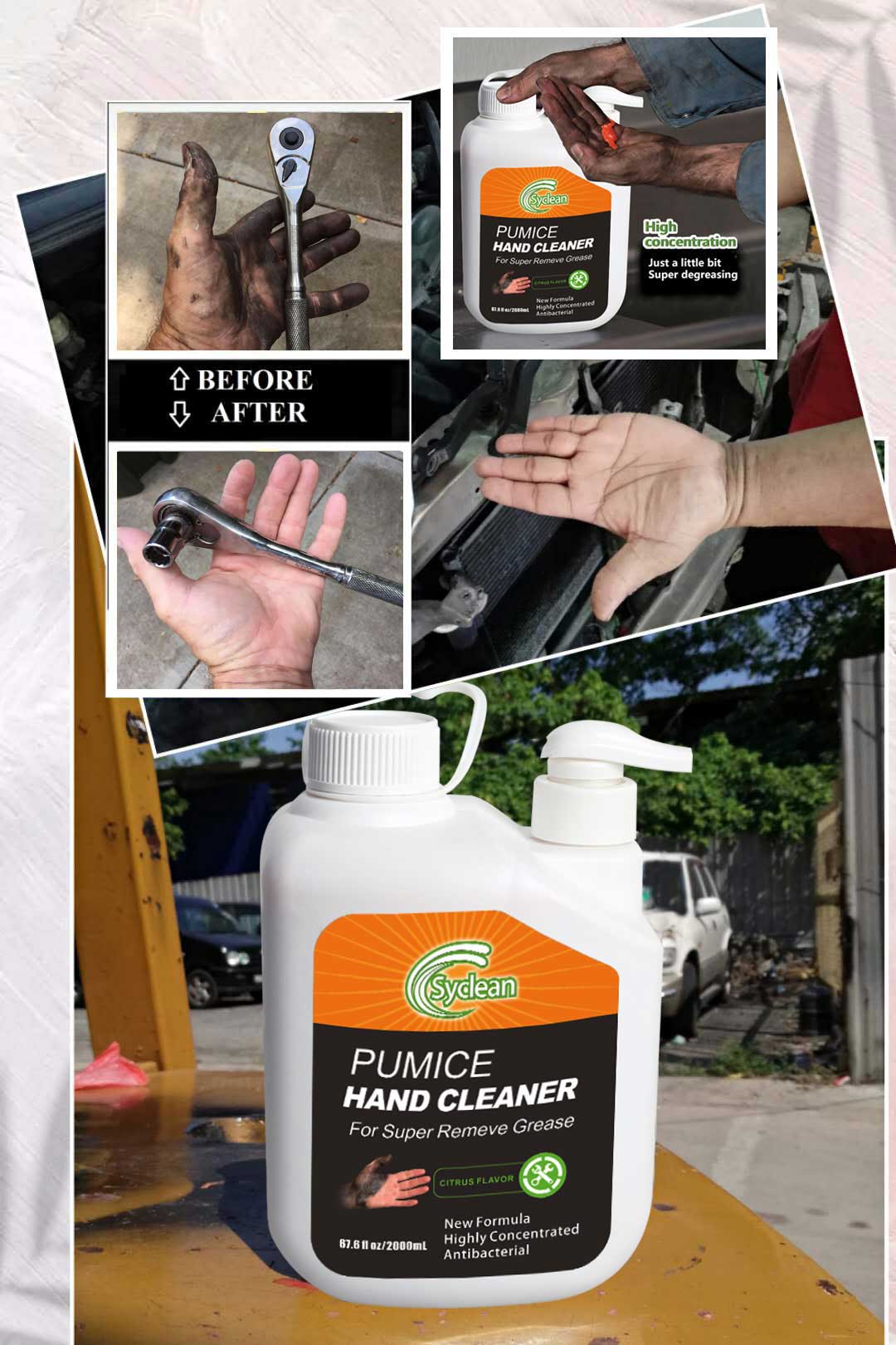 Heavy Duty Pumice Hand Cleaner| Hand Cleaner for Auto Mechanics